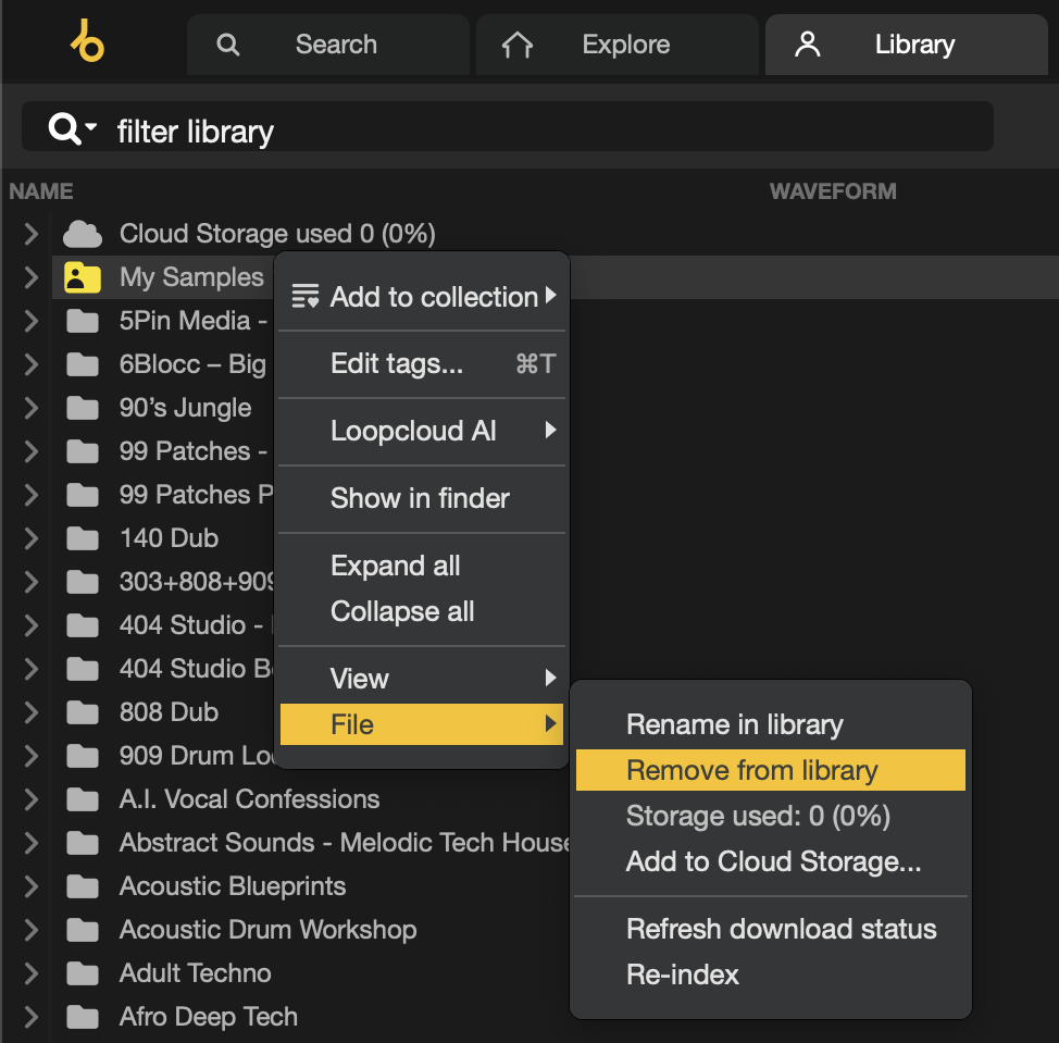 How do I move Loopcloud user content and user-added tags to my new computer? – Loopmasters