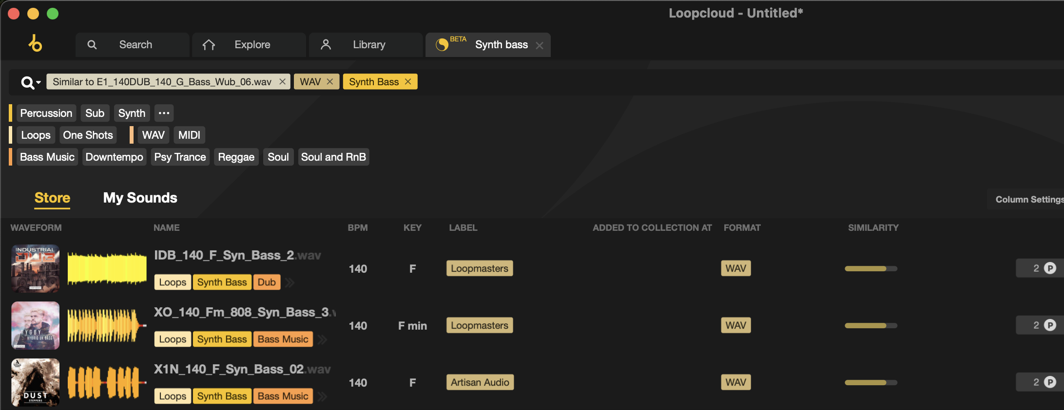 How do I find similar sounds in Loopcloud? – Loopmasters
